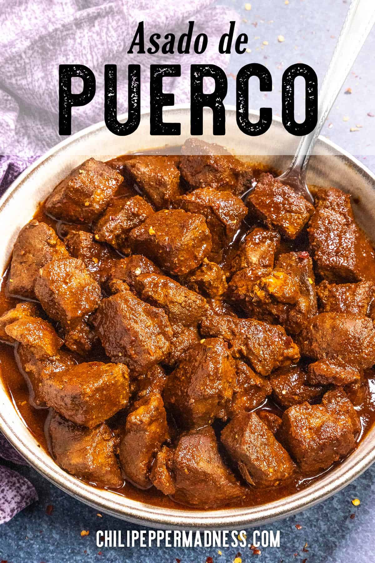 Asado de Puerco (Mexican Pork Stew) - Chili Pepper Madness