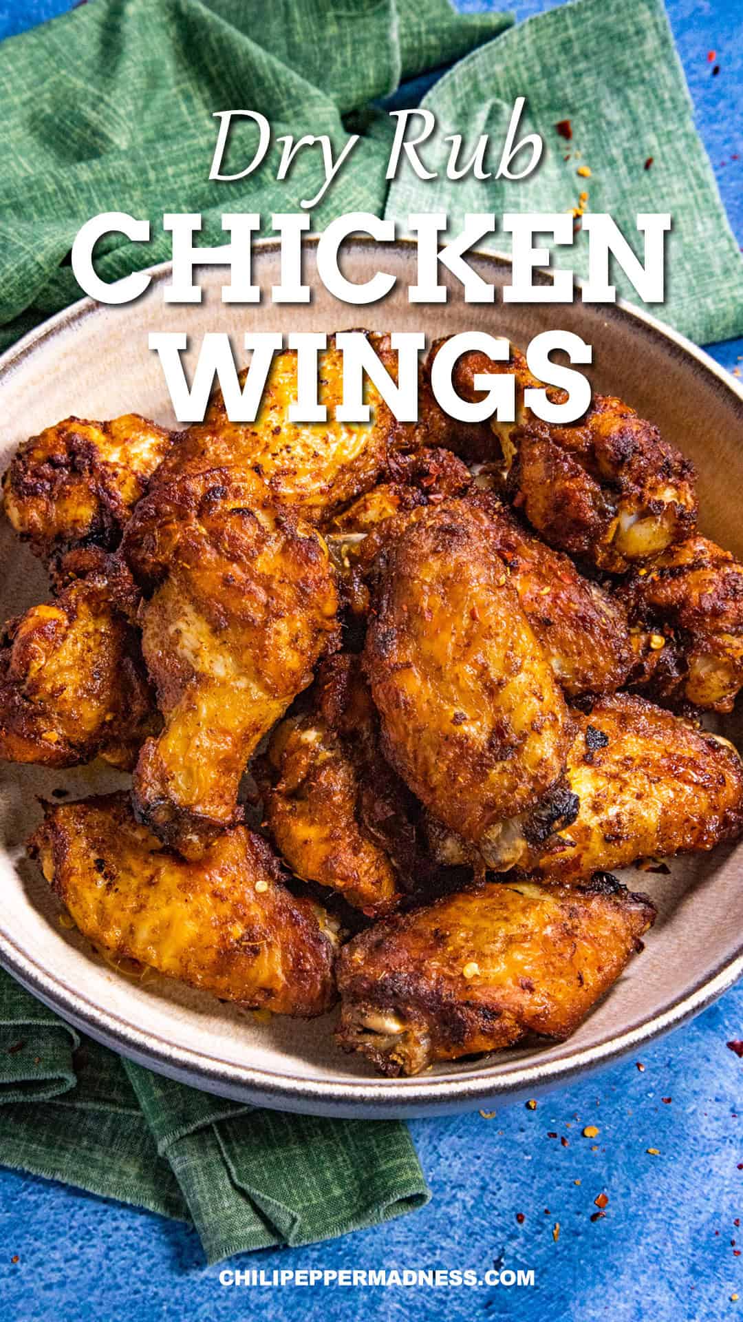 Chicken Wings Dry Rub Recipe - Chili Pepper Madness