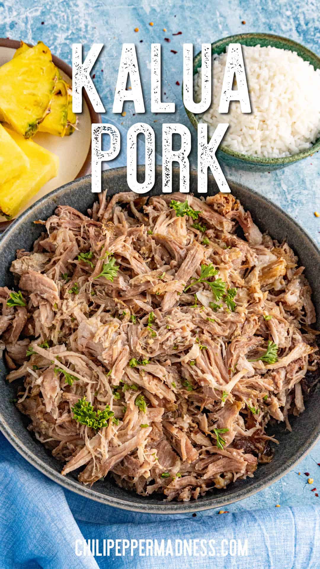 Easy Kalua Pork (Hawaiian-Style, Oven or Slow Cooker) - Chili Pepper ...