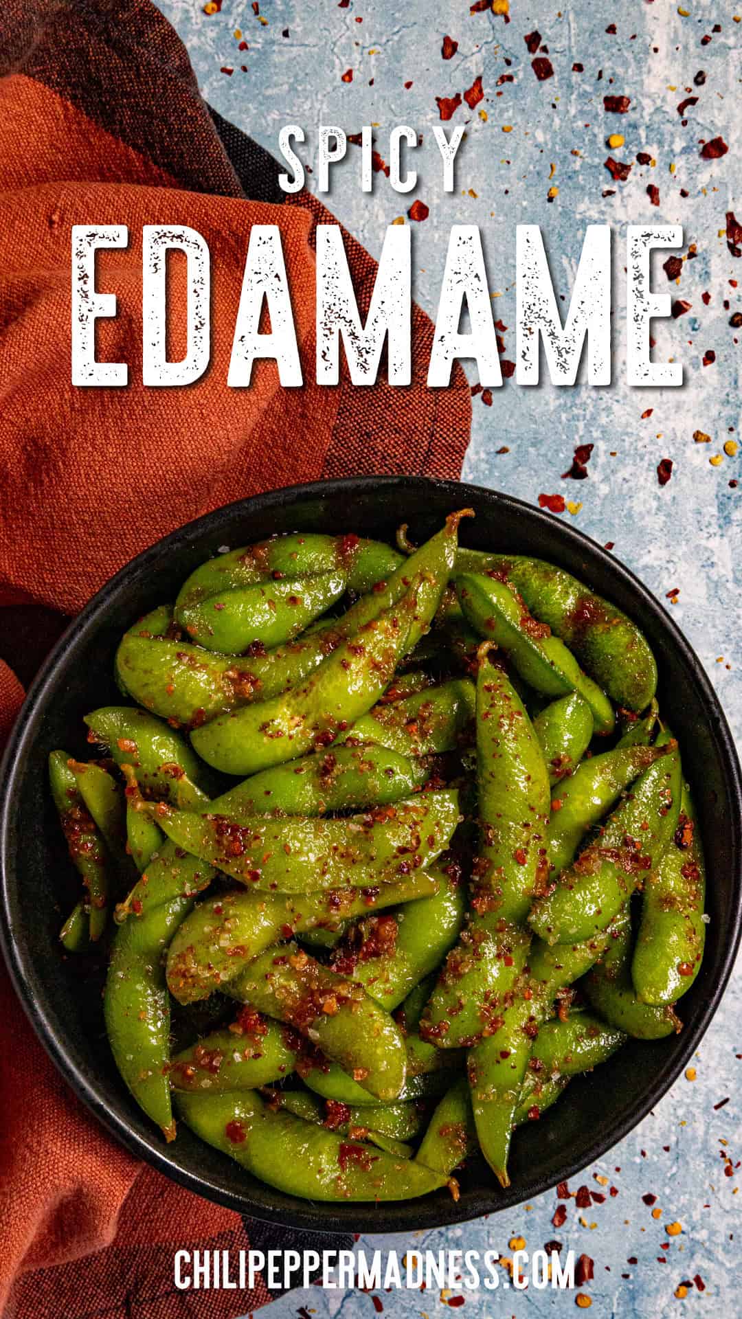 Spicy Edamame Recipe - Chili Pepper Madness