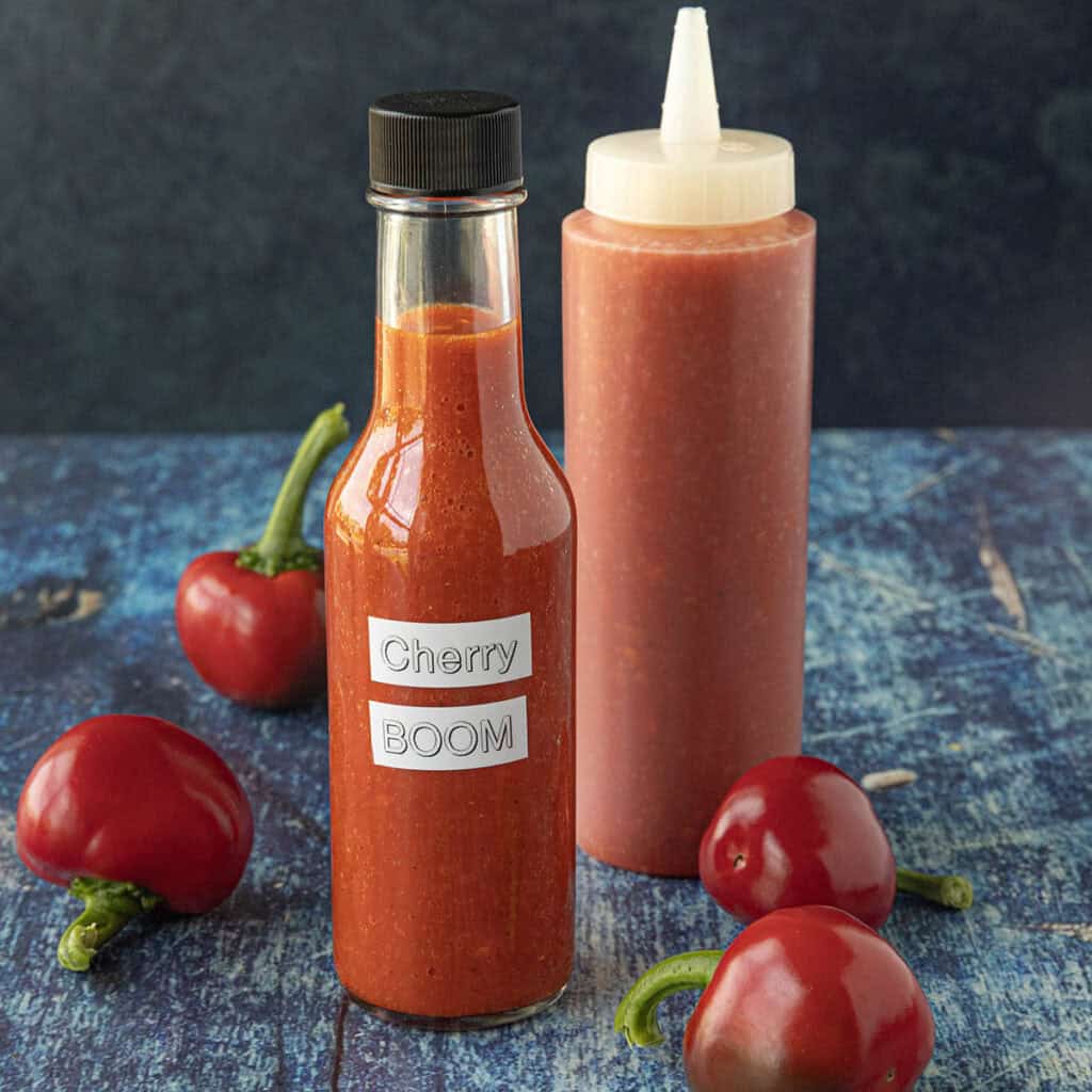 Cherry Bomb Hot Sauce Recipe (Cherry BOOM!) - Chili Pepper Madness