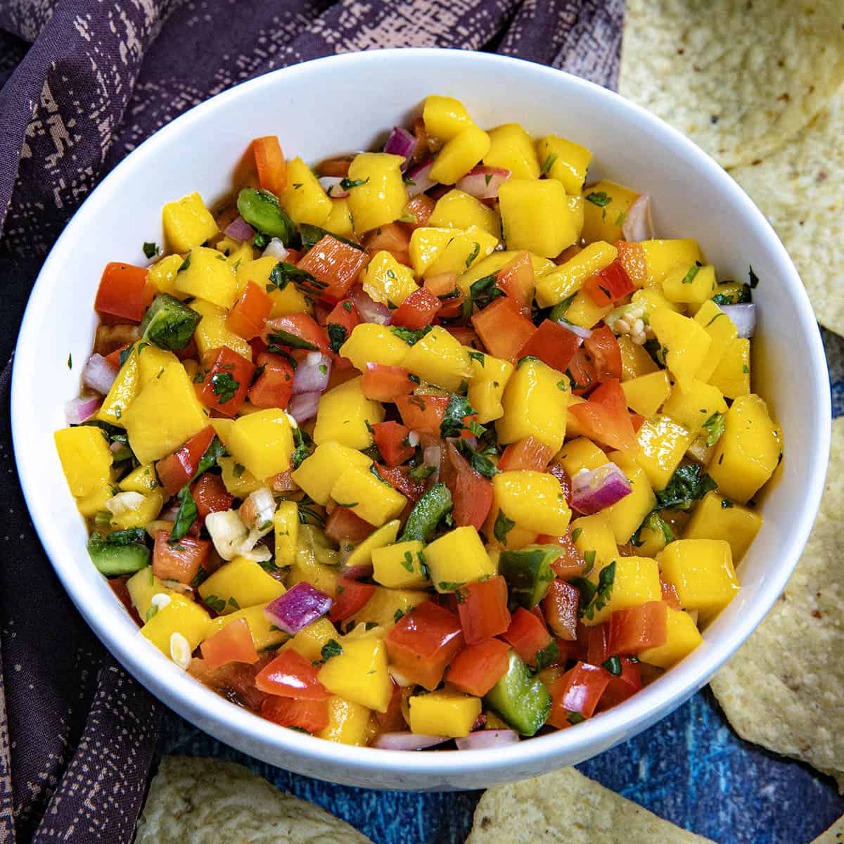 Fresh Mango Salsa Recipe - Chili Pepper Madness