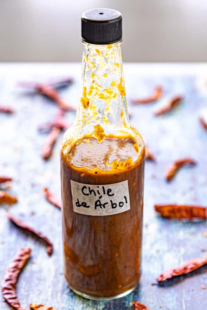 Chile de Arbol Hot Sauce Recipe - Chili Pepper Madness
