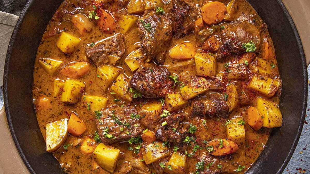 Classic Beef Stew Recipe - Chili Pepper Madness