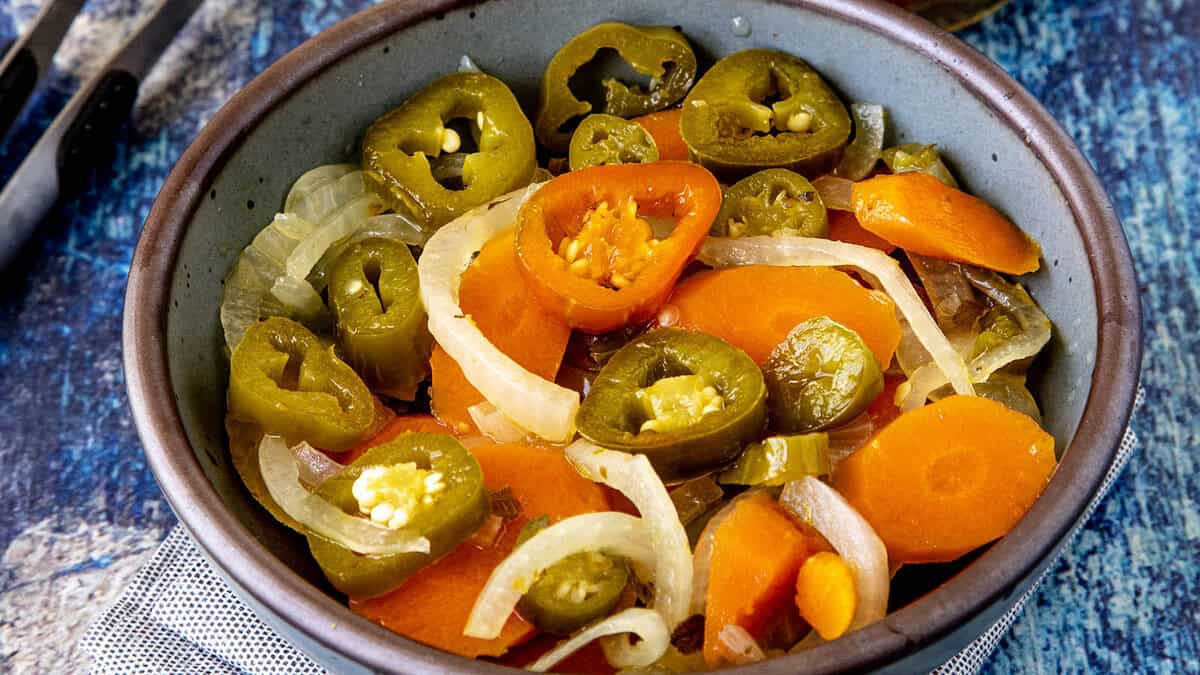 Escabeche (Mexican Pickled Vegetables Recipe) - Chili Pepper Madness