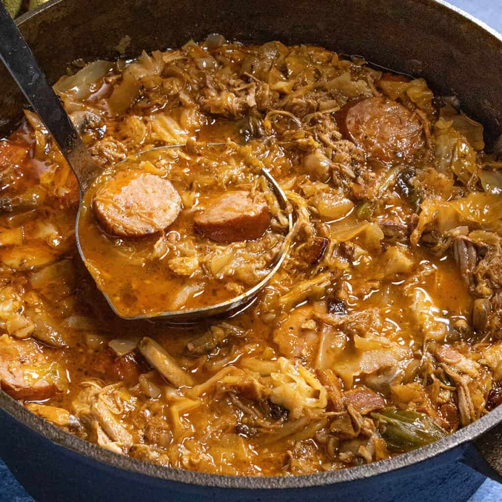 Bigos Recipe (Polish Hunter's Stew) - Chili Pepper Madness