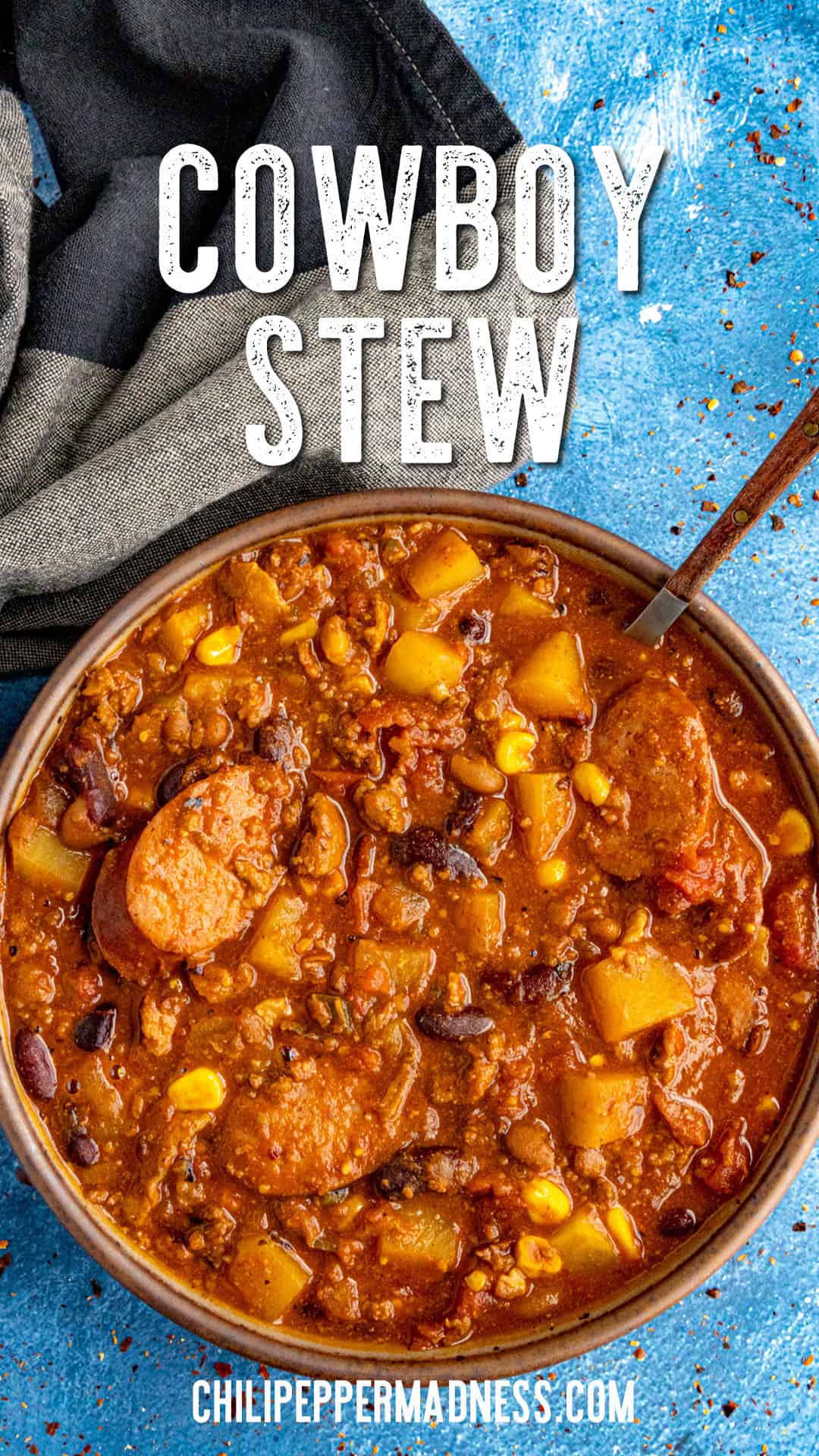 Cowboy Stew Recipe (Hearty, Smoky & Easy) - Chili Pepper Madness